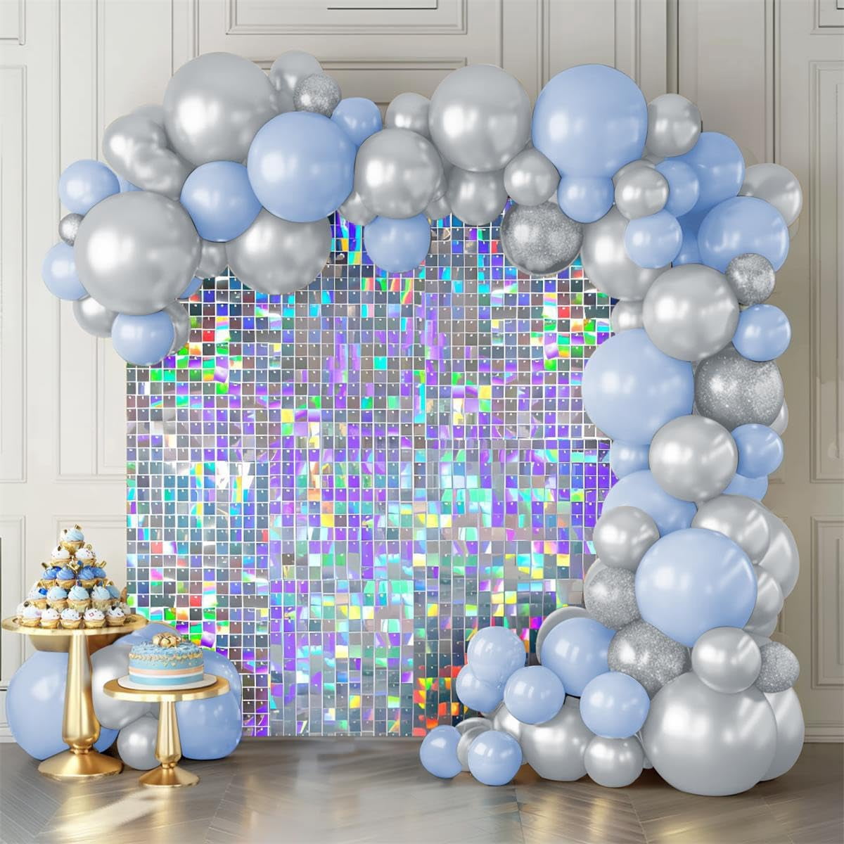Shimmer Wall Backdrop Wall Panels Square Sequin Shimmer Wall Backdrop ...