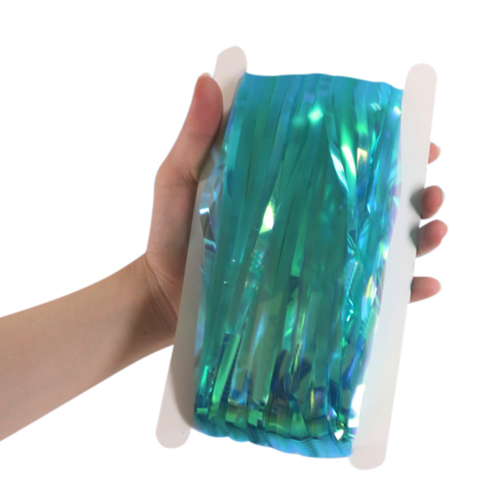 Shimmer Wall Curtain Backdrop Rainbow Streamers Curtain for Birthday ...