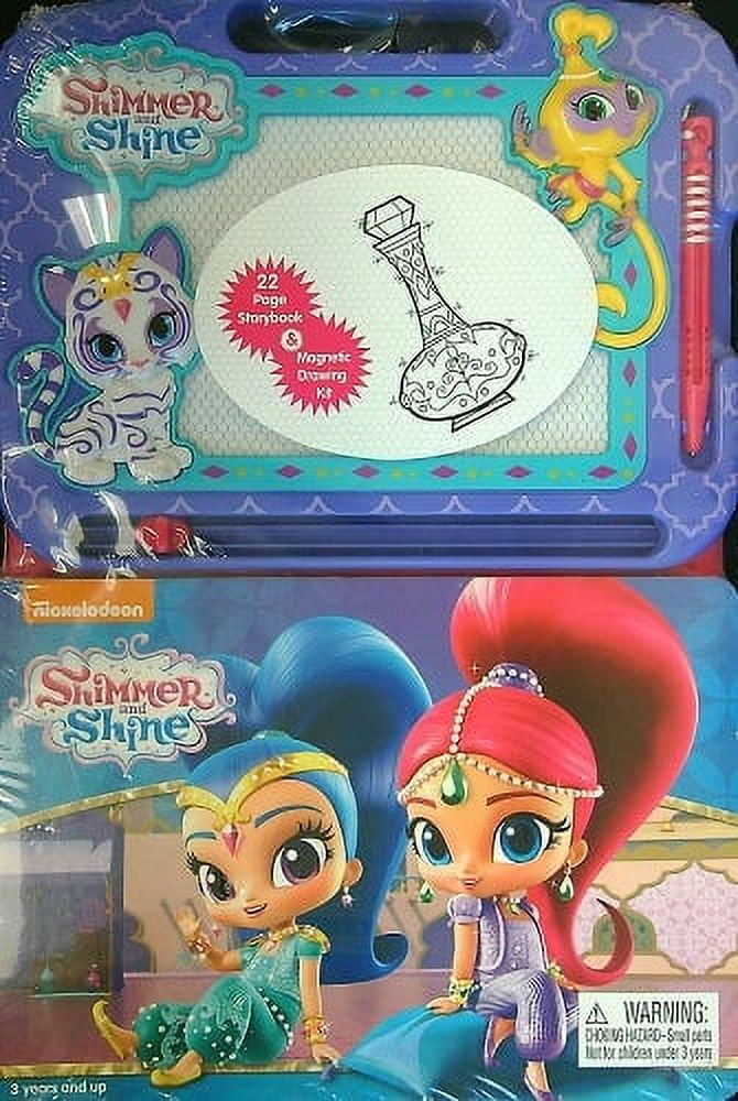 Shimmer and Shine Book and Magnetic Drawing Kit (Nickelodeon) - Walmart.com