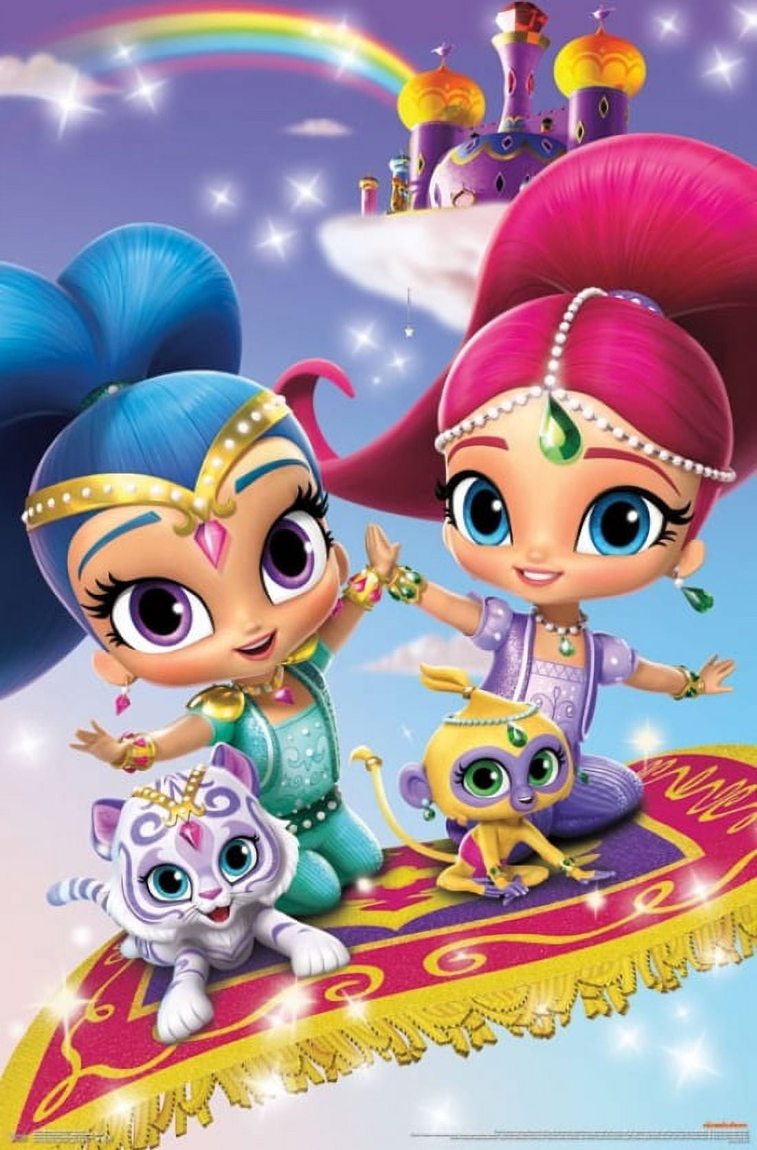 Shimmer and Shine - Key Art Poster Print (22 x 34) - Walmart.com
