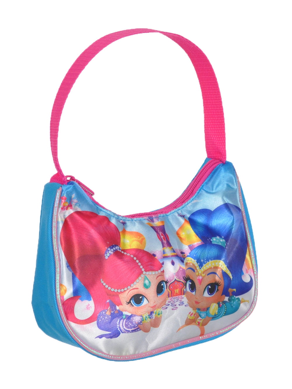 Shimmer And Shine Palace Pose Purse Blue Fuchsia One Size