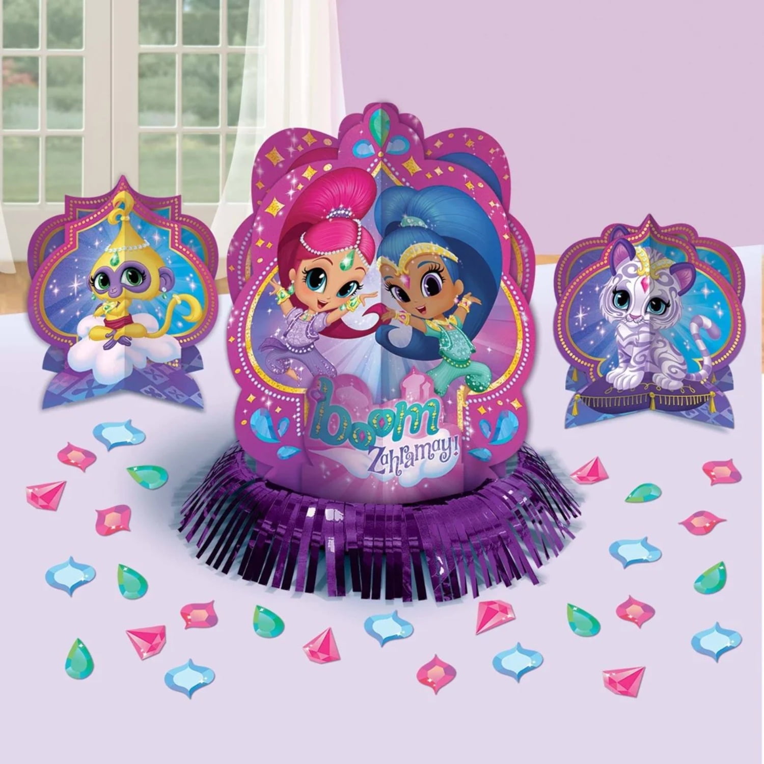 Shimmer and Shine Table Decorating Kit - Walmart.com