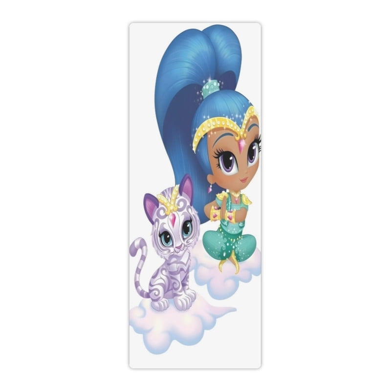 Shimmer and Shine pattern yoga mat makes every practice full of ...