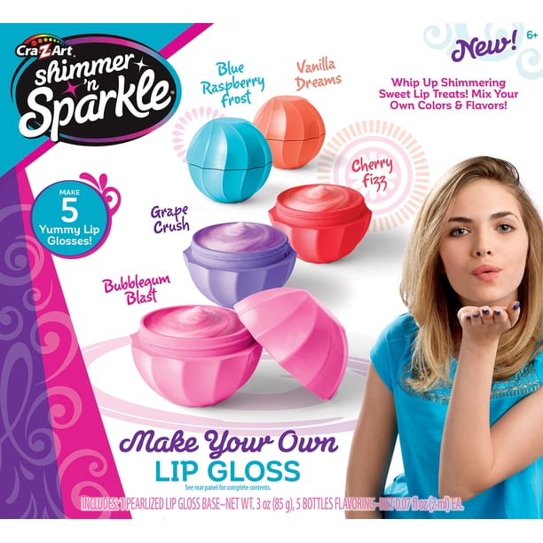 Shimmer and Sparkle Make Your Own Sweet Lip Treats by Cra-Z-Art ...
