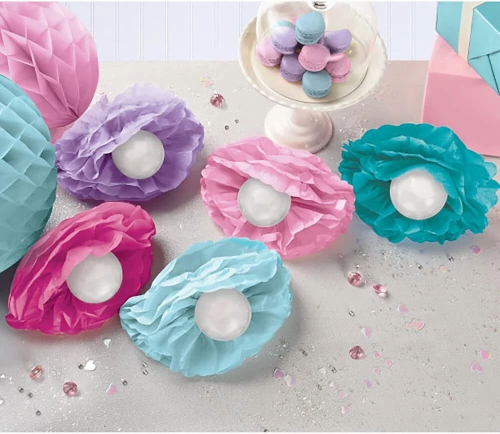 Shimmering Mermaids Little Kids Birthday Party Centerpiece Table ...