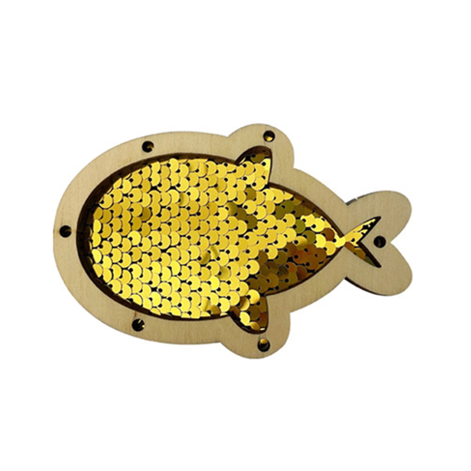 Shimmering Sequins Fish for Busy Boards Making Children Fine Motor ...