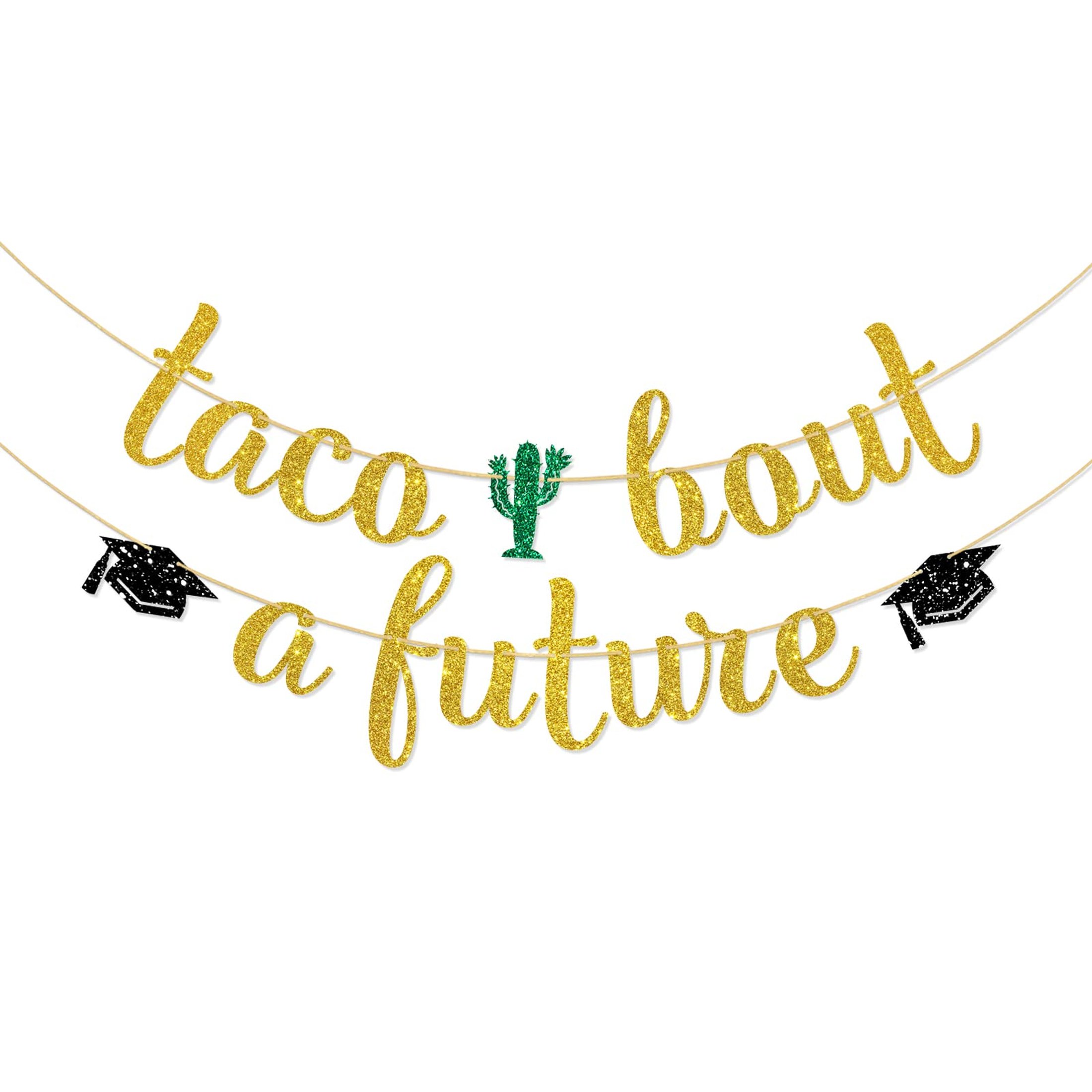 Shimmering Taco Celebration Banner for Festive Events, Perfect for ...