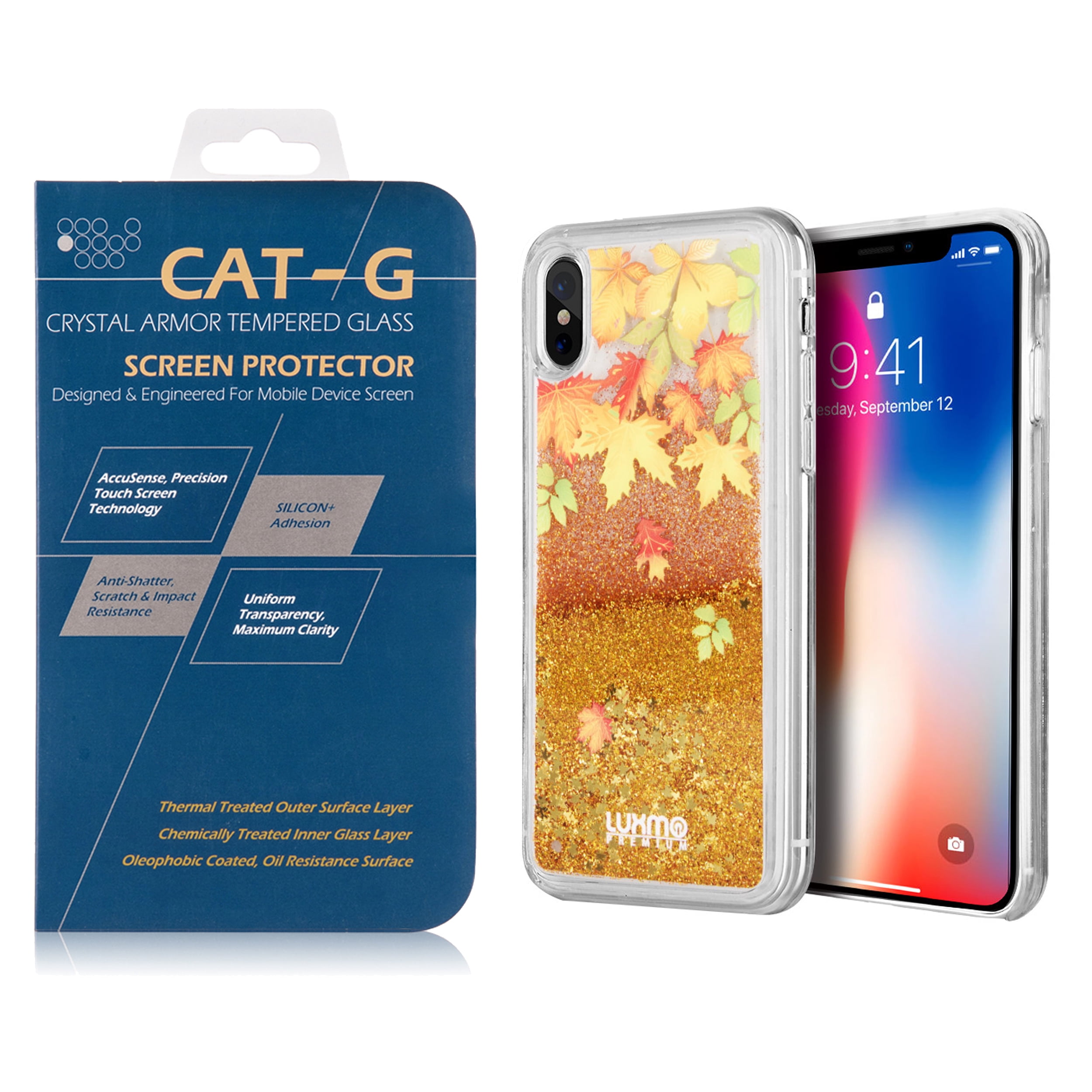 Shimmering Waterfall Protective Skin Case for Apple iPhone X with ...