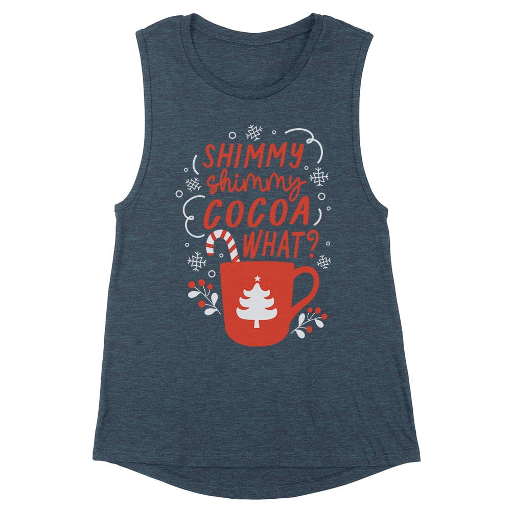 Shimmy Shimmy Cocoa What Women's Muscle Tank Small Antique Denim ...