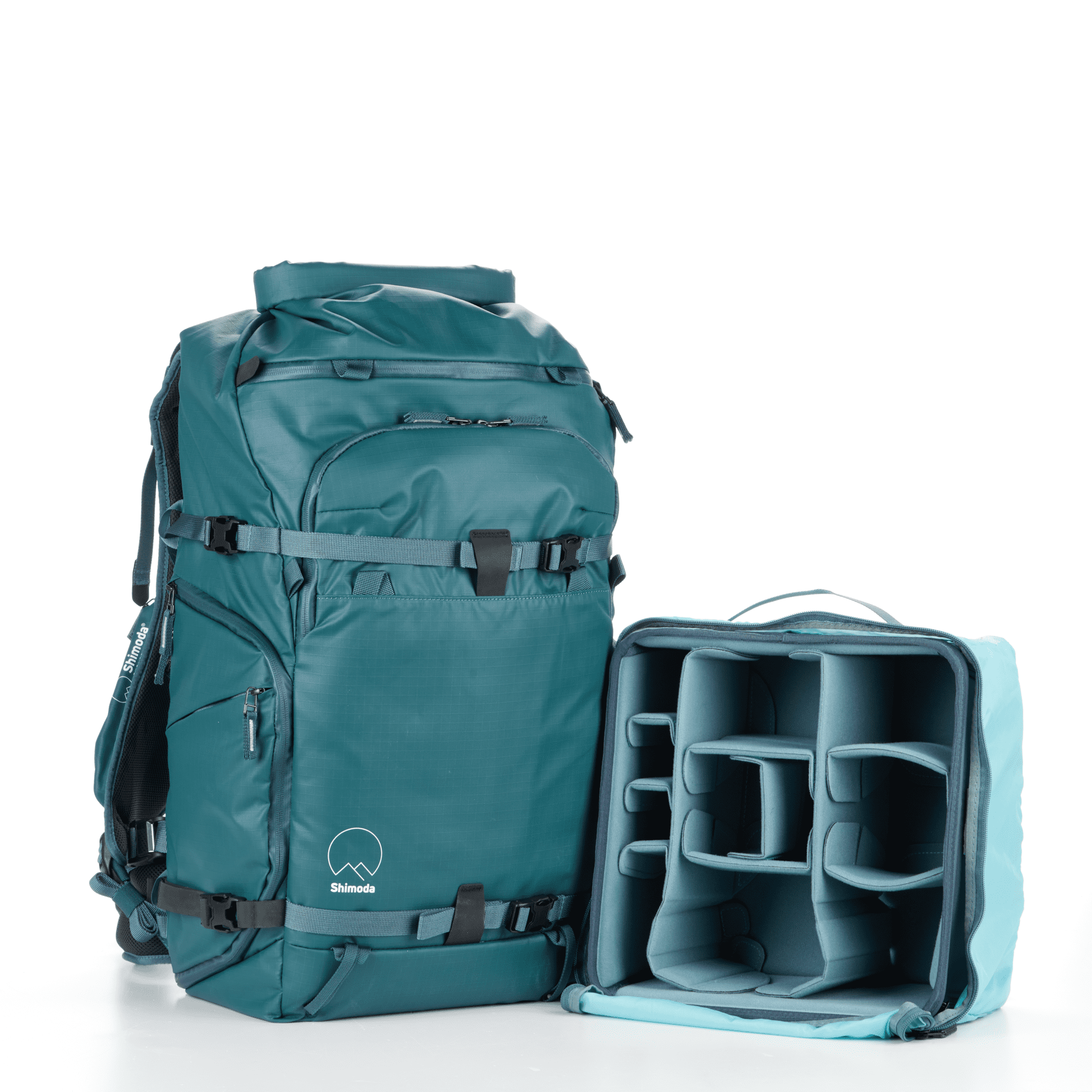 Shimoda Action X40 v2 Camera Backpack Starter Kit Medium DSLR Core Teal ...