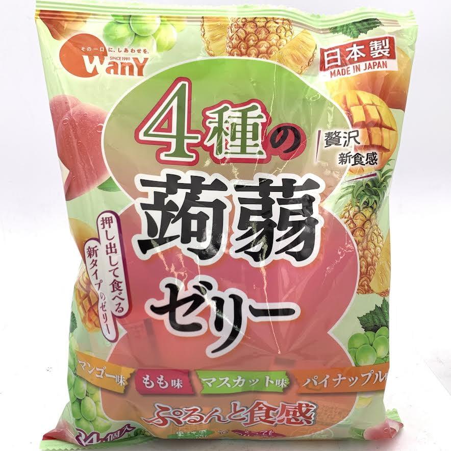 Shimonita - Bsn WanY 4 Kinds Of Konjac Jelly Mango&Peach&Pineapple ...