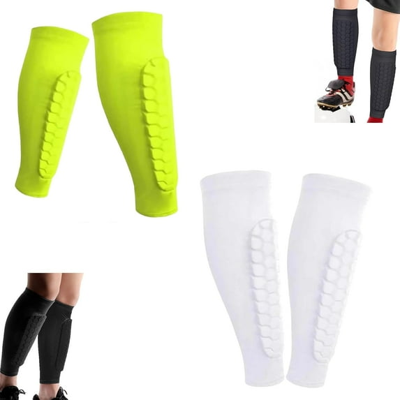 Shin Defender Shin Guards Kids, 2 Pack Shindefender Shin Guards for ...