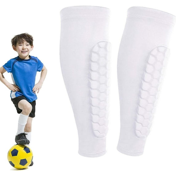 Shin Defender Shin Guards Kids 2 Pair, Shindefender Shin Guards Soccer ...