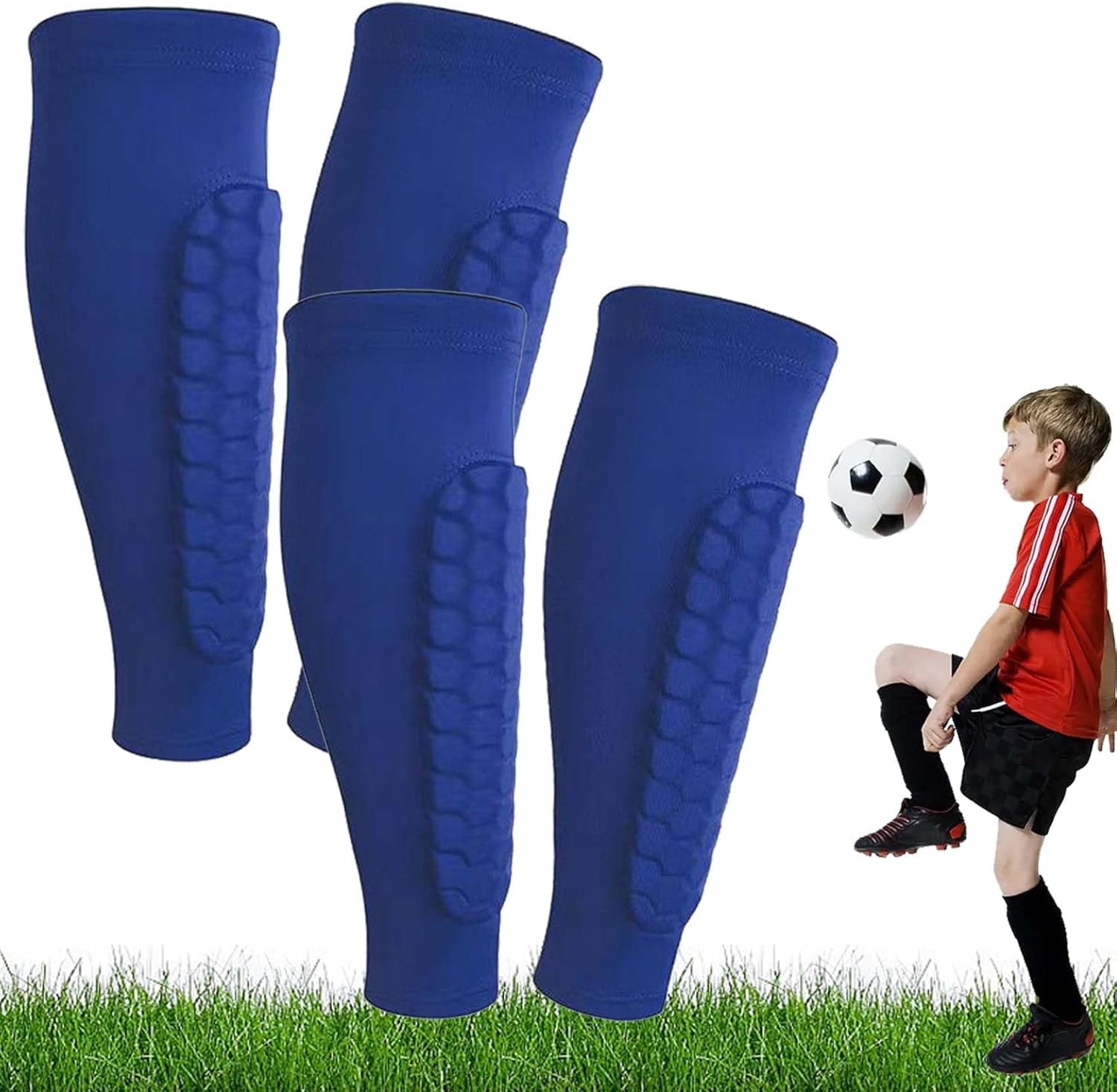 Shin Defender Shin Guards Kids, 2025 New 2/3 Pack Shindefender Shin ...