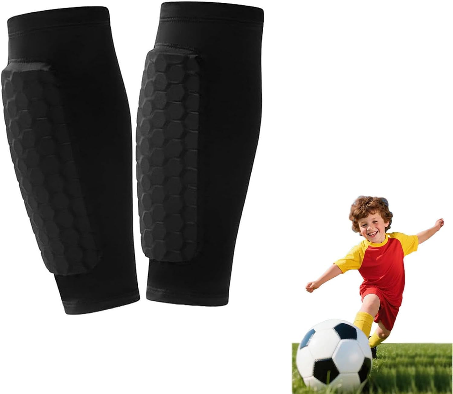 Shin Defender Shin Guards Kids - Shin Defender Shin Guards for Soccer ...