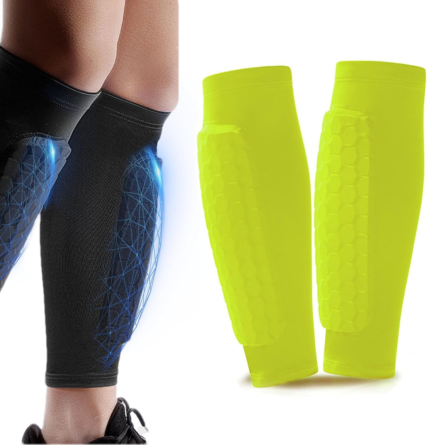 Shin Defender Shin Guards Kids - Shindefender Mini Shin Guards Soccer ...