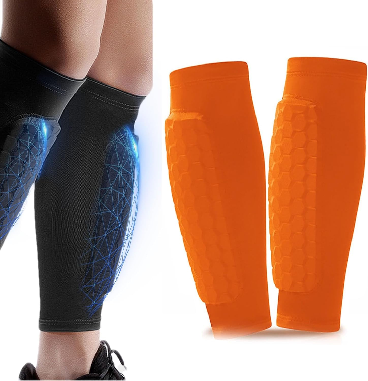 Shin Defender Shin Guards Kids - Shindefender Mini Shin Guards Soccer ...