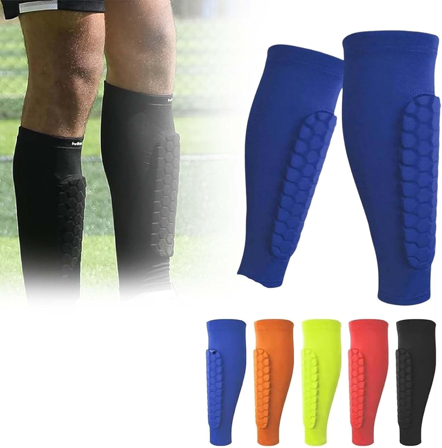 Shin Defender Shin Guards Kids, Shindefender Shin Guards Sleeves, for ...