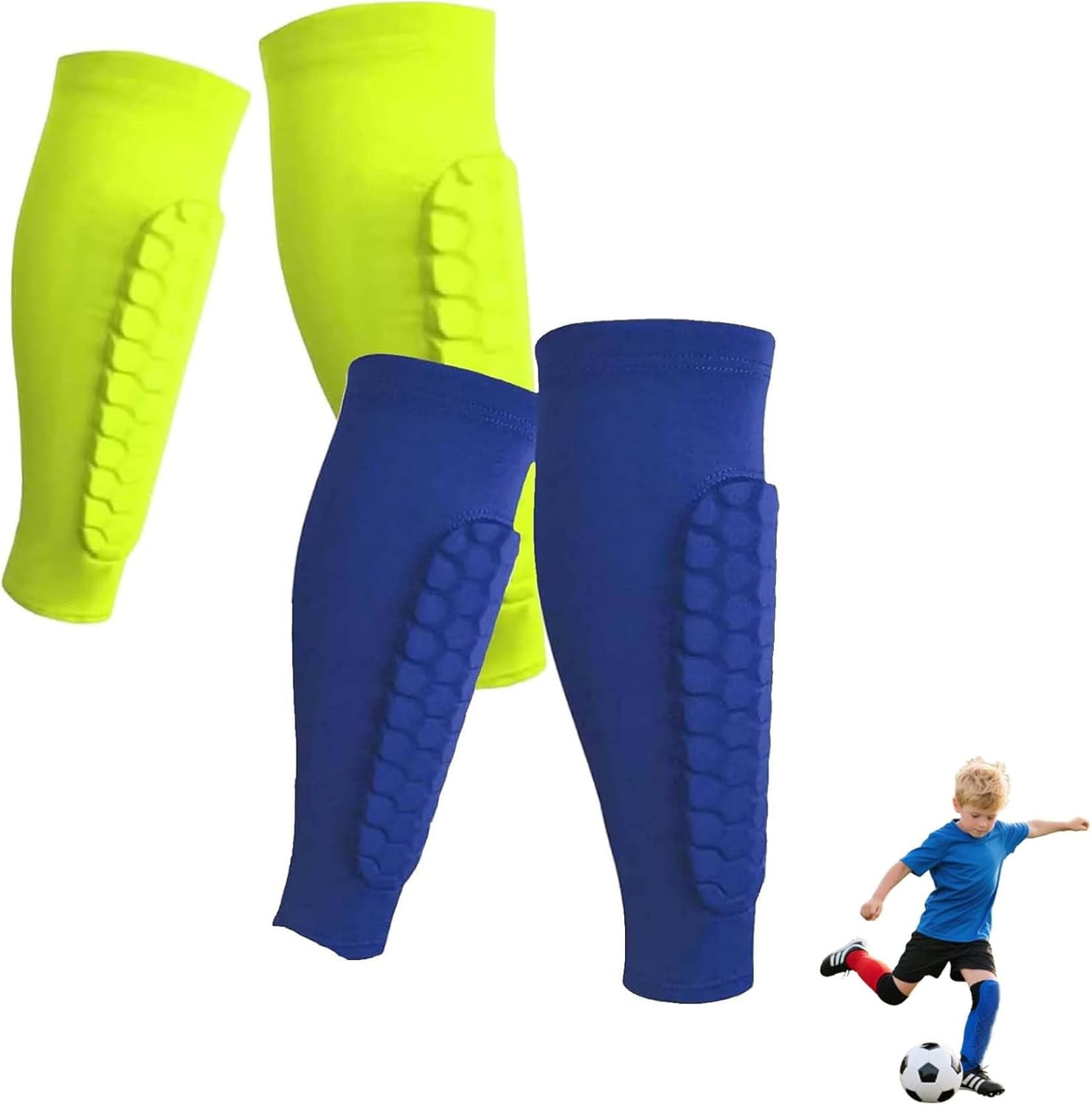 Shin Defender Shin Guards Kids, Shindefender Shin Guards Sleeves, for ...