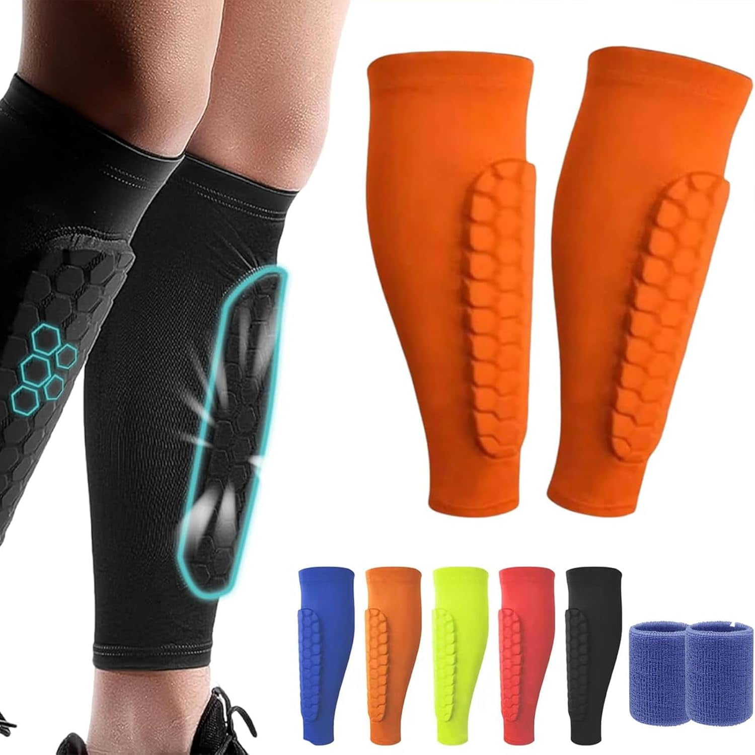 Shin Defender Shin Guards, Shinbang Protector 2.0, Kids & Adult Shin ...