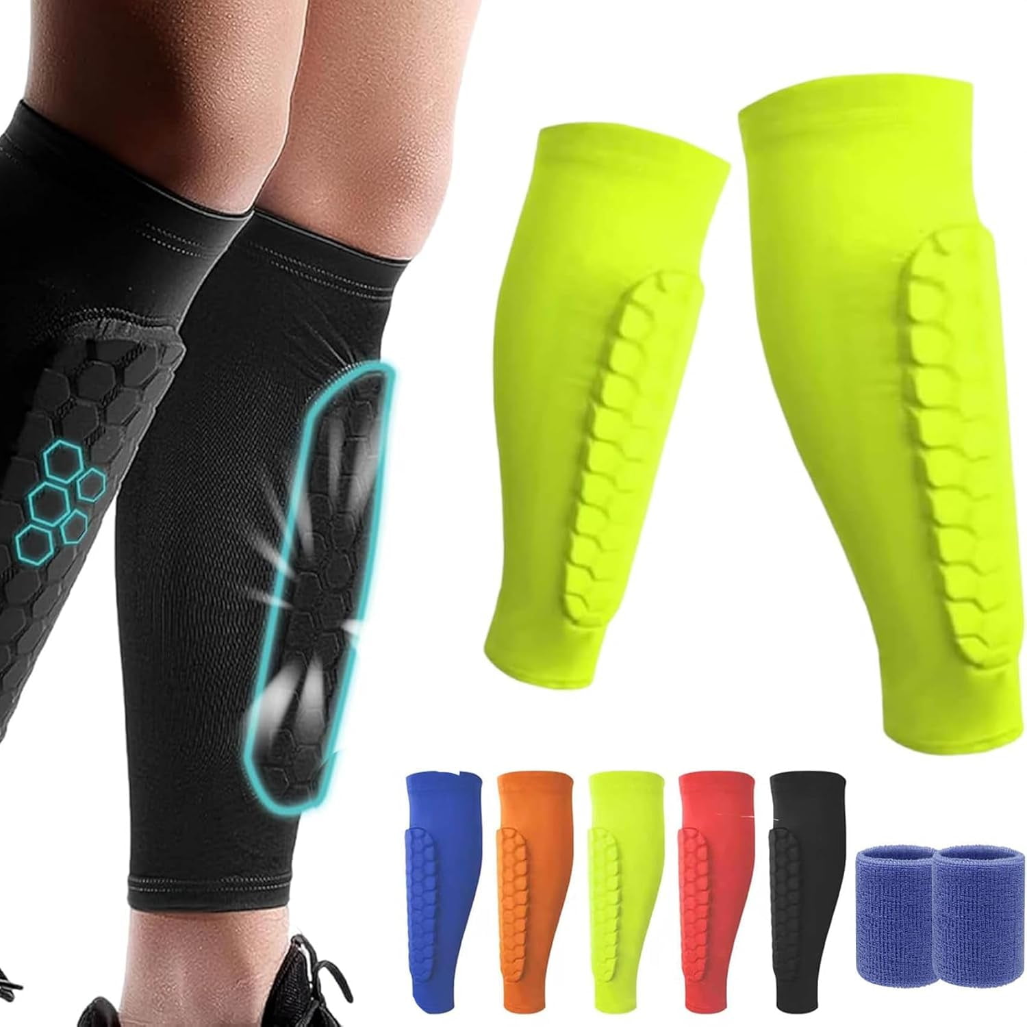Shin Defender Shin Guards, Shinbang Protector 2.0, Kids & Adult Shin ...