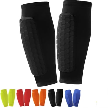 Athletic Works Sock Shin Guard, Black, Extra Small - Walmart.com