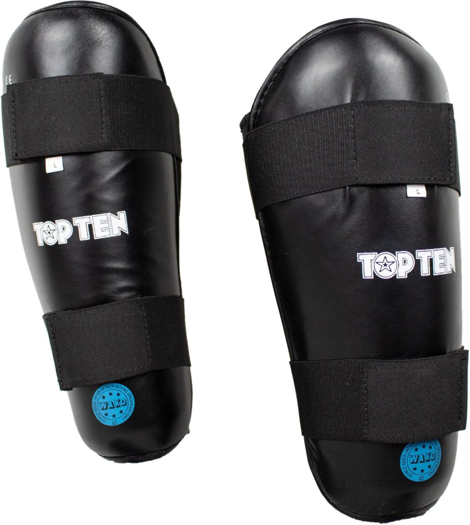 Shin Guard Top Ten WAKO - black, 3208-99 - Walmart.com