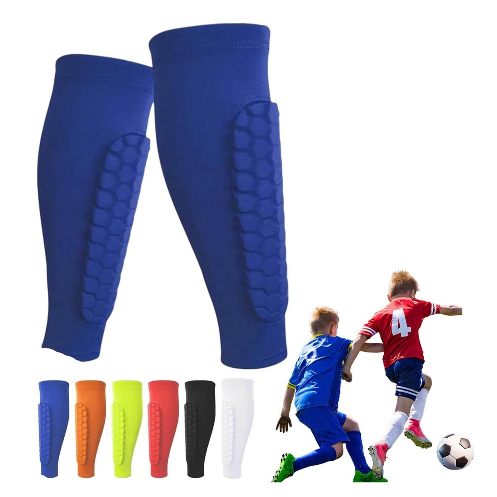 Shin Guards Soccer for Young Athletes - Comfort, Safety, & Performance ...
