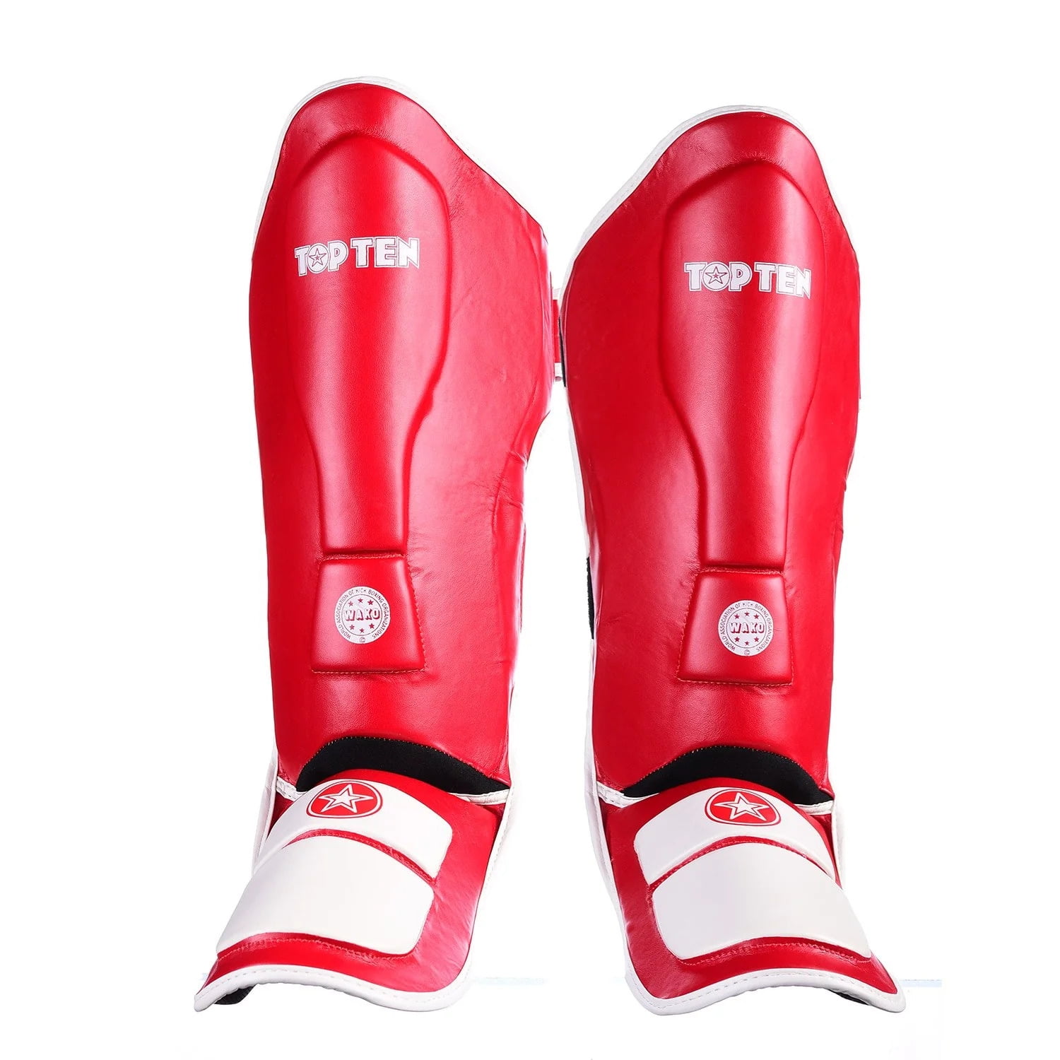 Shin and Instep Guard “Lowkick” WAKO - red - Walmart.com