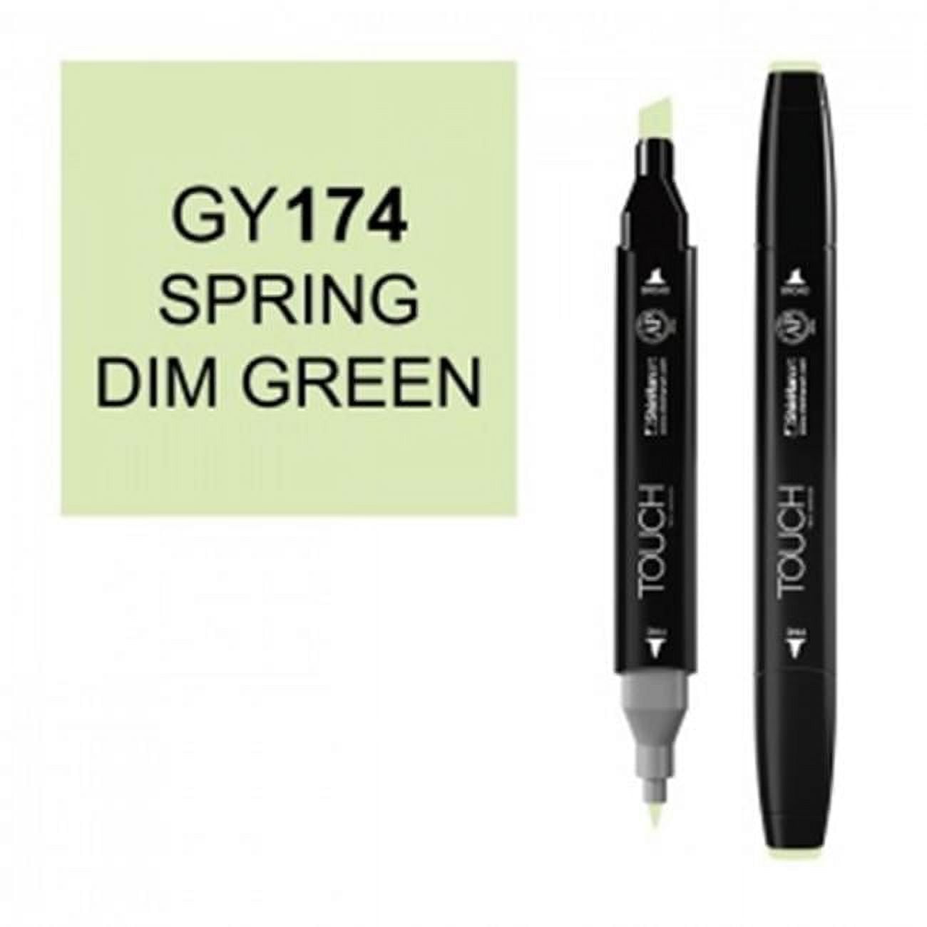 ShinHan Art 1110174-GY174 Twin Spring Dim Green Marker, - Walmart.com
