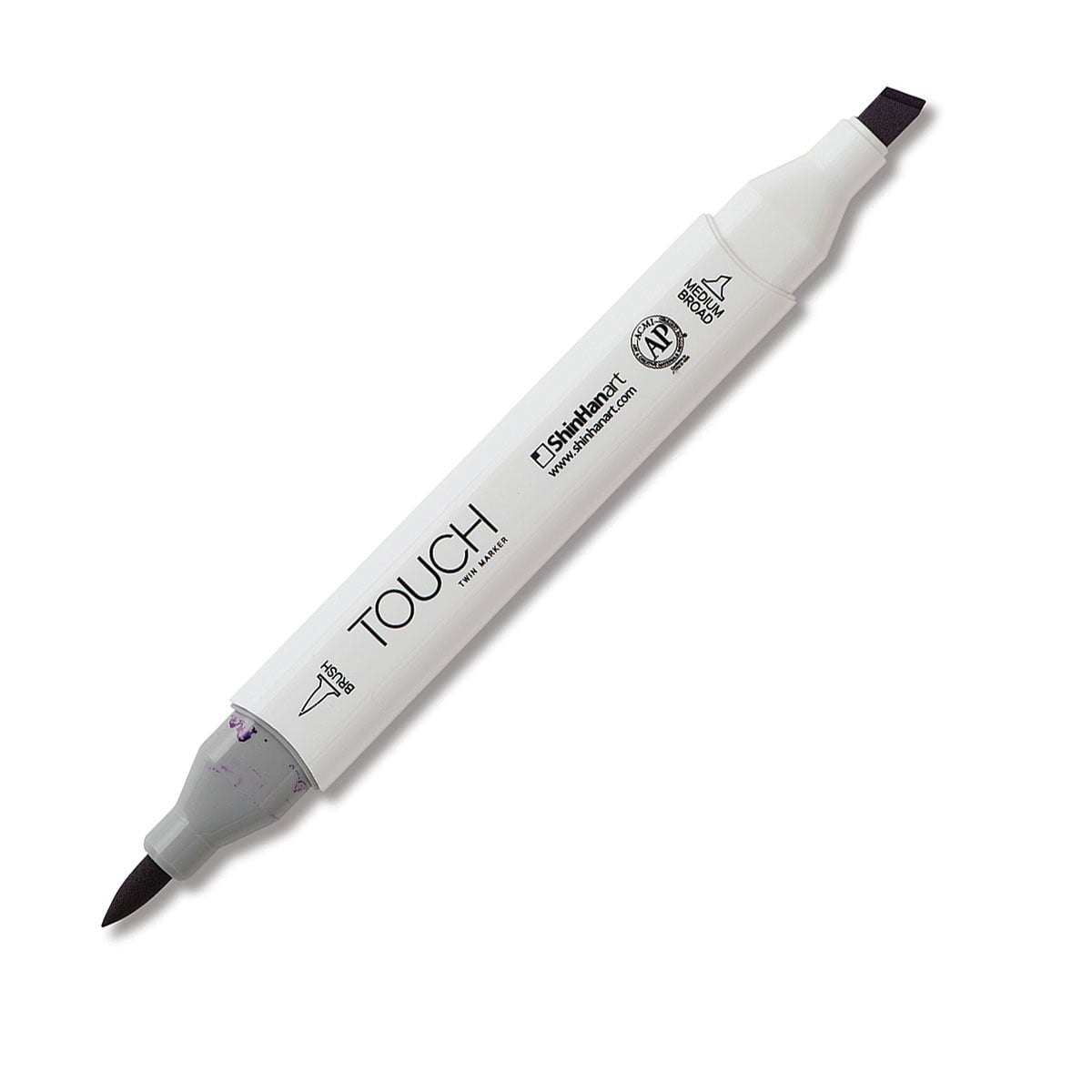 ShinHan Touch Twin Brush Marker - Light Violet P82 - Walmart.com