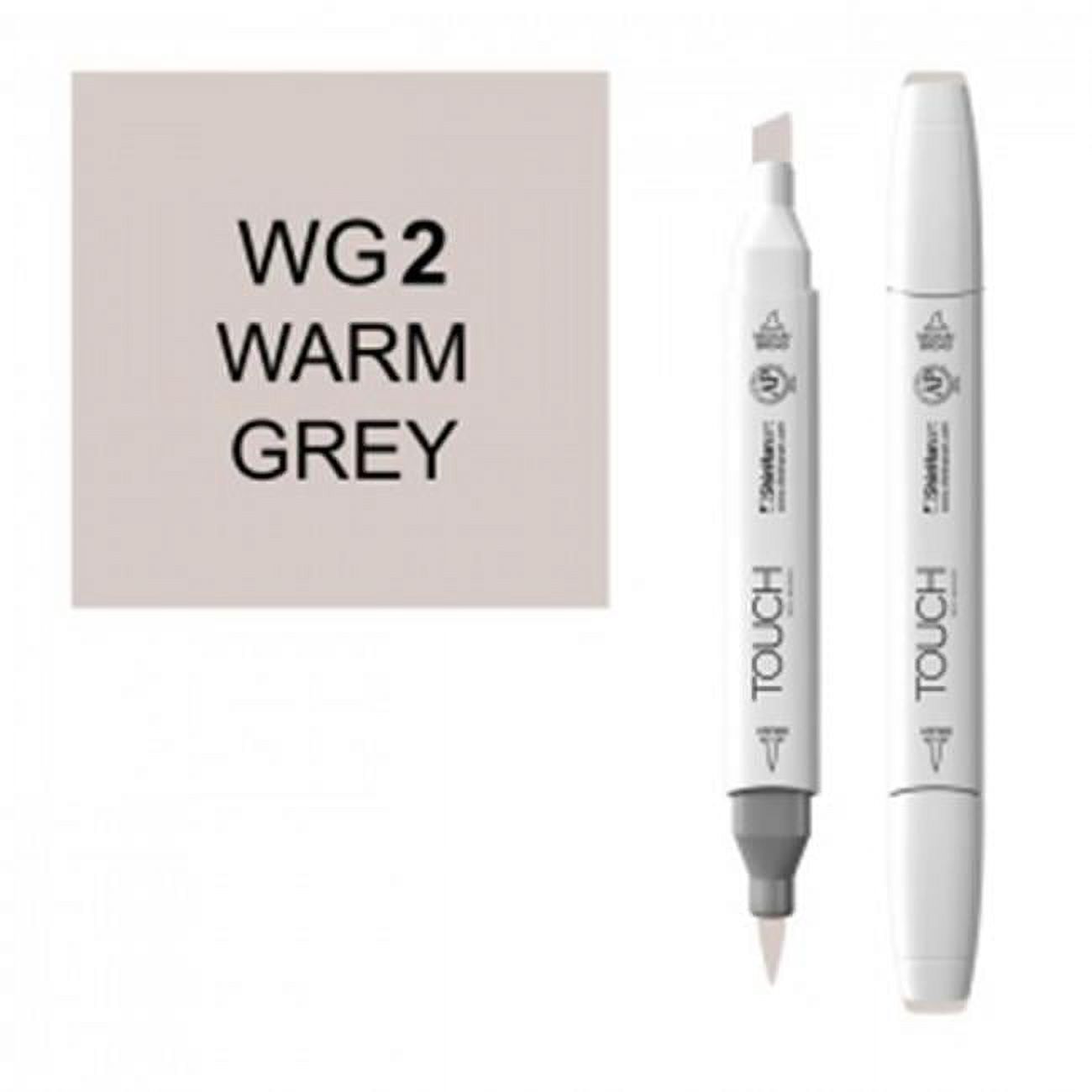 ShinHan Touch Twin Brush Marker - Warm Grey 2 WG2 - Walmart.com