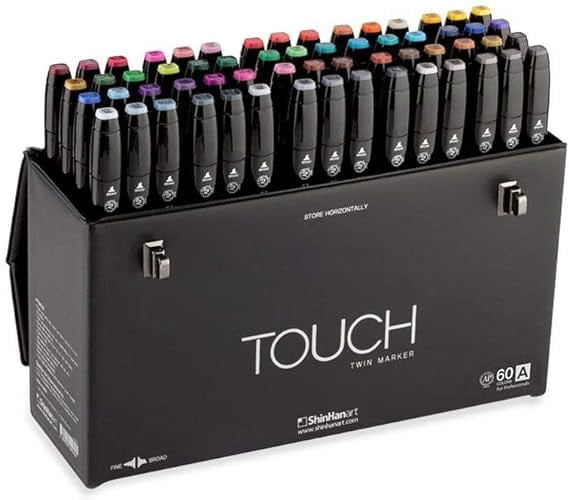 ShinHan Touch Twin Marker Set 60A - Walmart.com