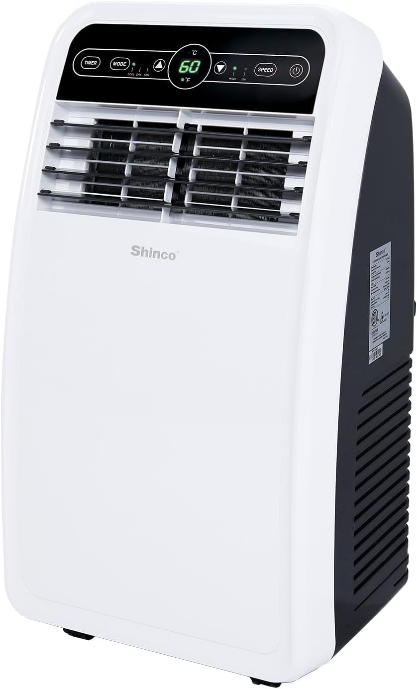 Shinco 12 000 Btu Portable Air Conditioner Portable Ac Unit With Built