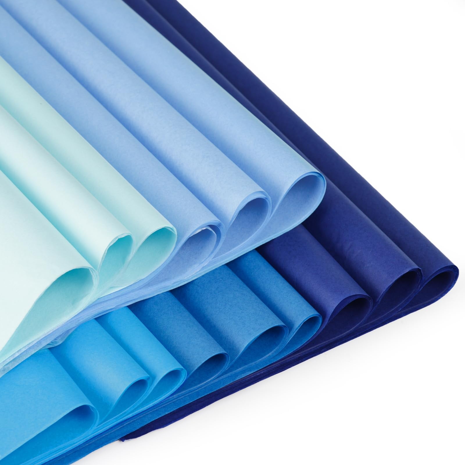 Shindel 200 Sheets Blue DEF29 Tissue Paper Bulk, 20x28 Inch Blue ...