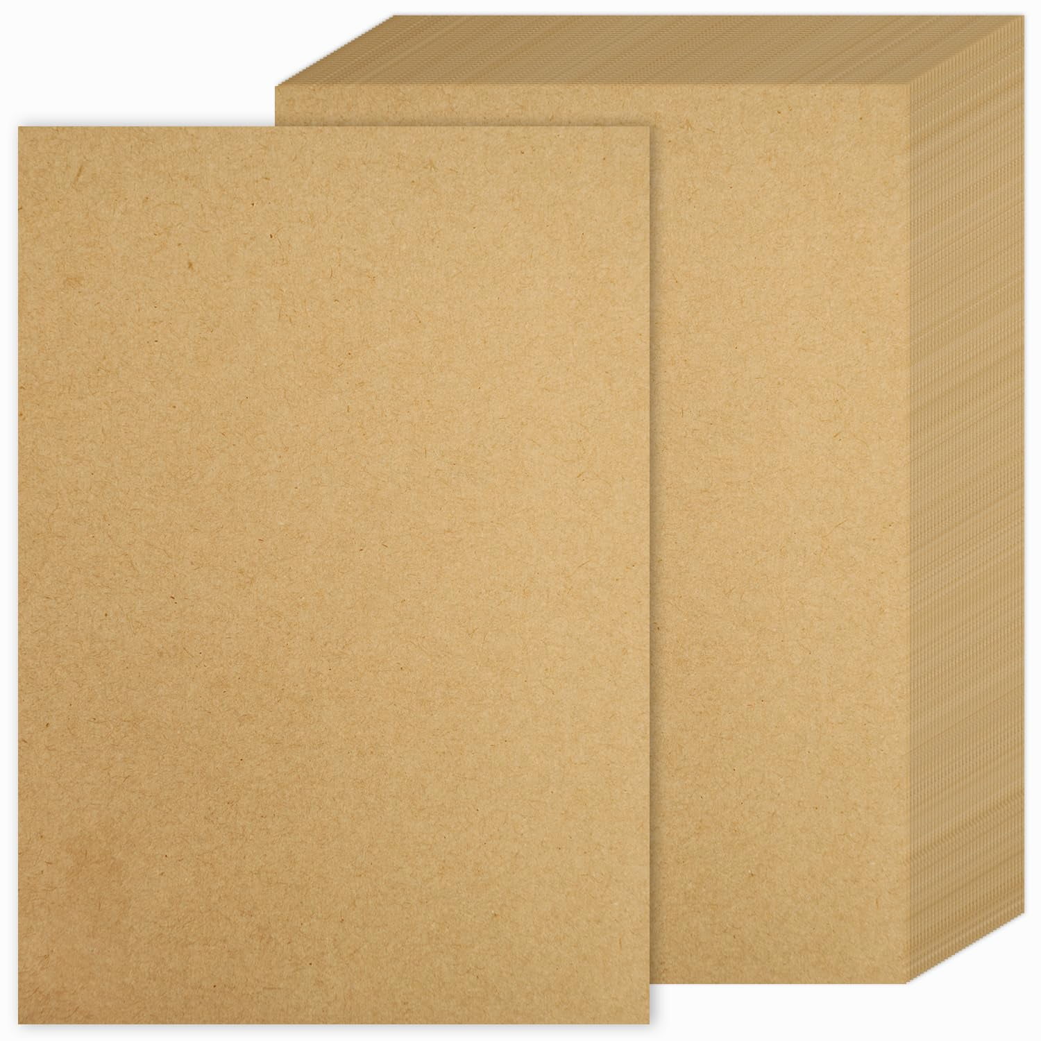 Shindel 70 Sheets Kraft EC36 Craft Paper, Brown Cardstock Paper ...