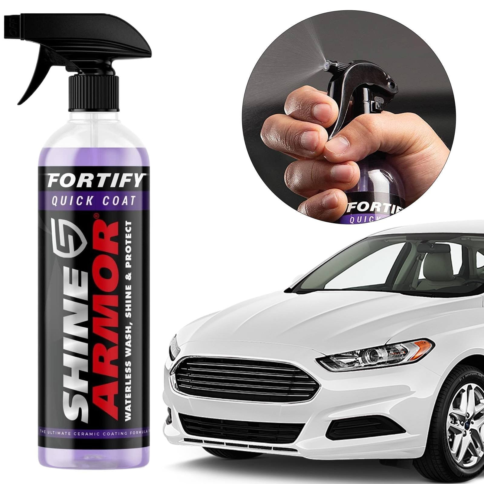 Shine Armor Car Coating Spray, Rapidly Enhanced Hydrophobic Ceramic ...