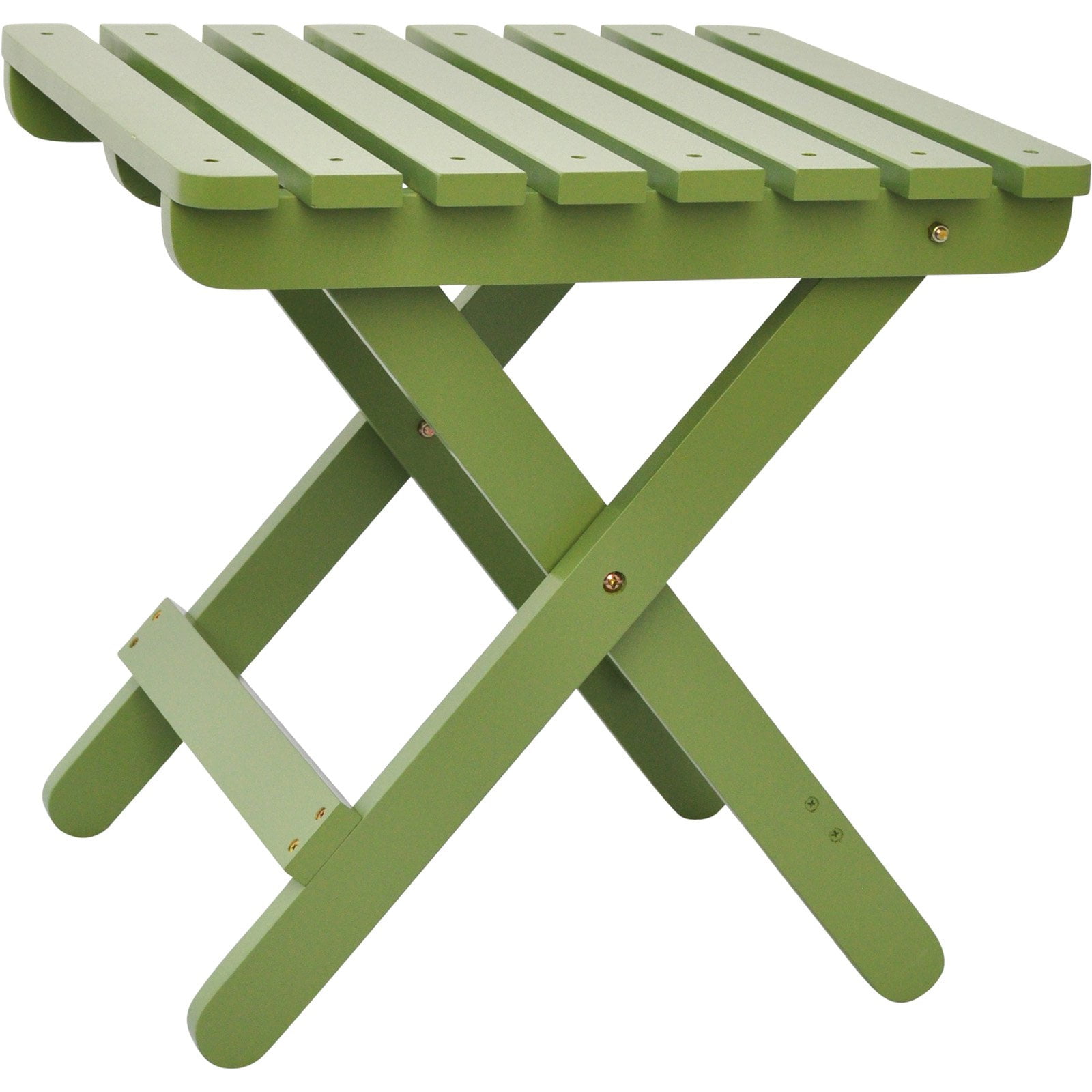 Adirondack Square Folding Table in Leap Frog Finish - Walmart.com