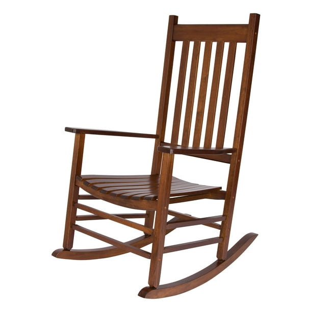 Shine Company Vermont Hardwood Outdoor Porch Patio Furniture Rocker ...
