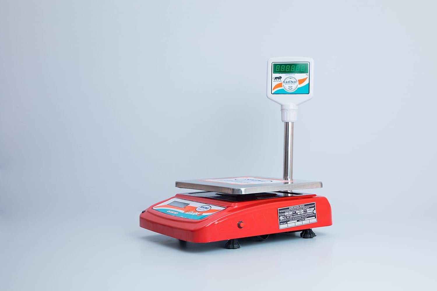 Shine Digital Counter Table Top With Pole Die body Weight meachine ...