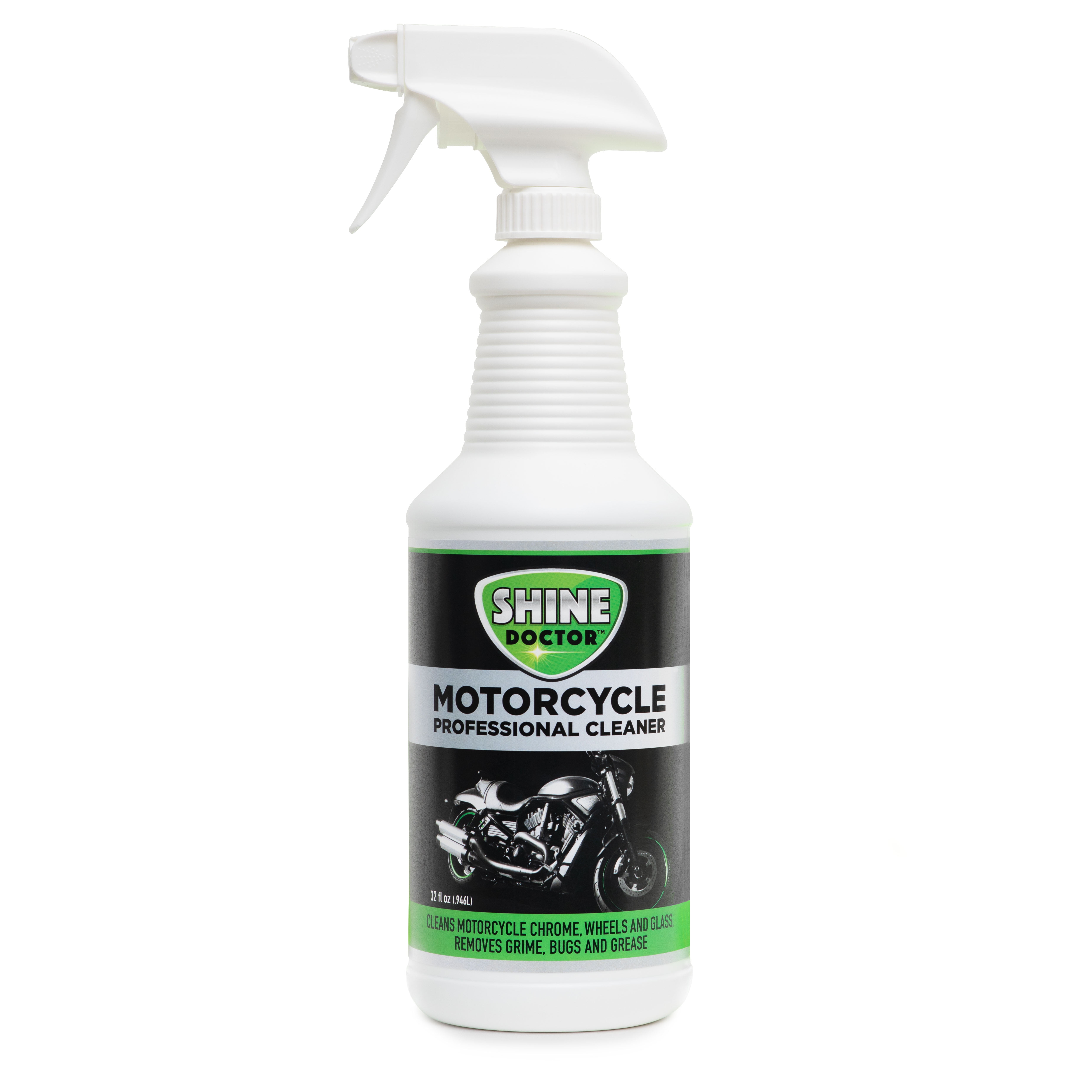 Shine Doctor Motorcycle Cleaner 32 oz. with UV Protection! Cleans ...