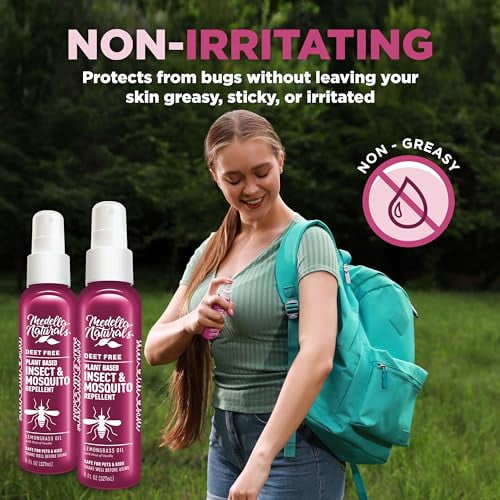 Shine Like Sable Deet-Free Insect & Mosquito Repellent 2 Pack 8oz – Kid ...