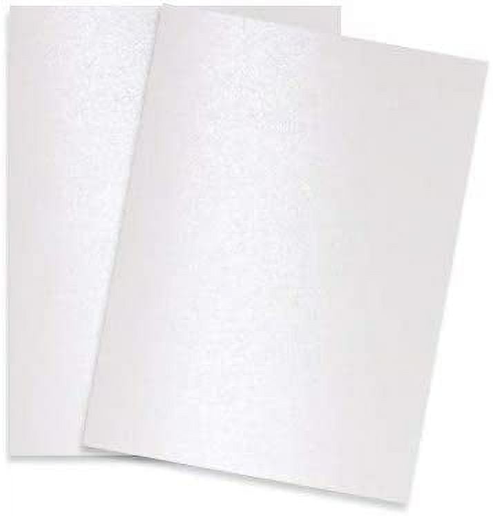 Shine PEARL White - Shimmer Metallic Card Stock Paper - 8.5 x 14 Legal ...