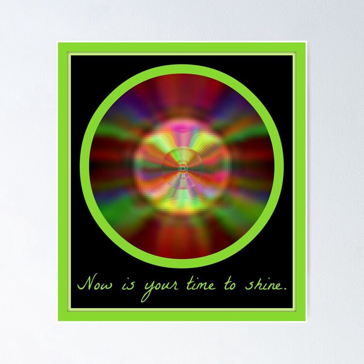 Shine Poster- Unframed Poster | Wall Art | Perfect For Home Decor ...