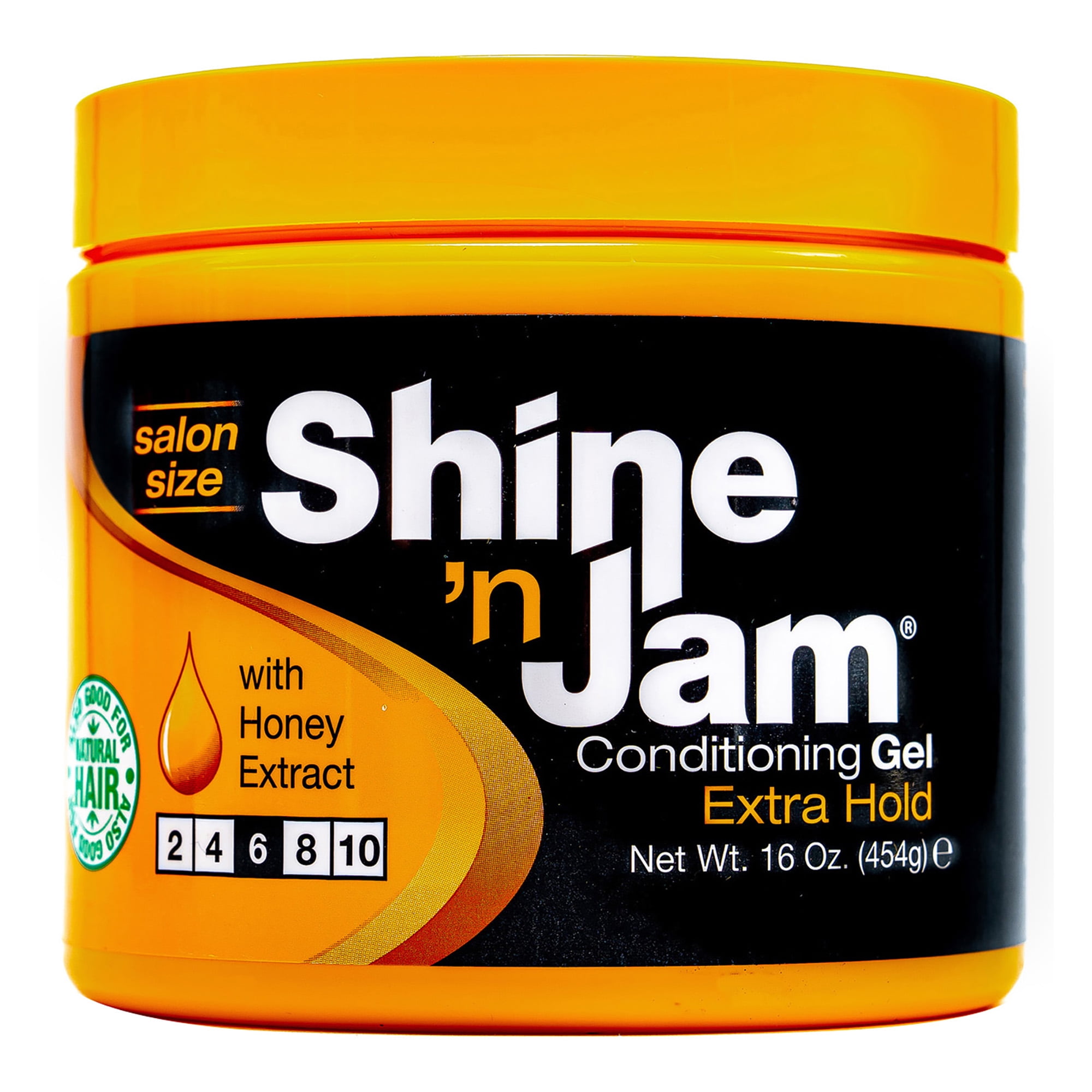 Shine 'n Jam® Extra Hold Unisex Conditioning Styling & Braiding Gel, 16 ...