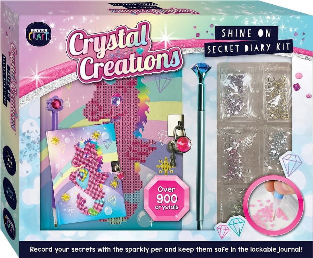 Shine on Secret Diary Kit (Crystal Creations) - Walmart.com