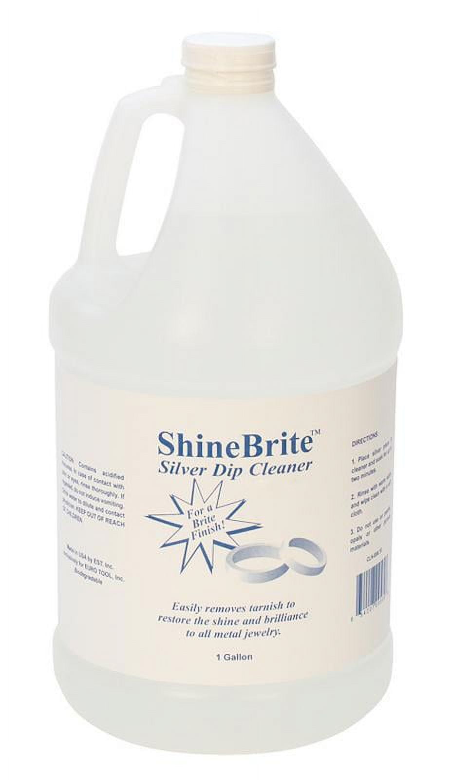 ShineBrite Silver Dip Cleaner 1 Gallon Jewelry Silver Metal Polishing ...