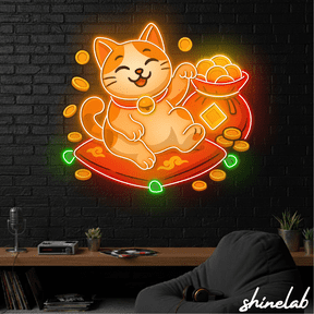 Neon Cat Light