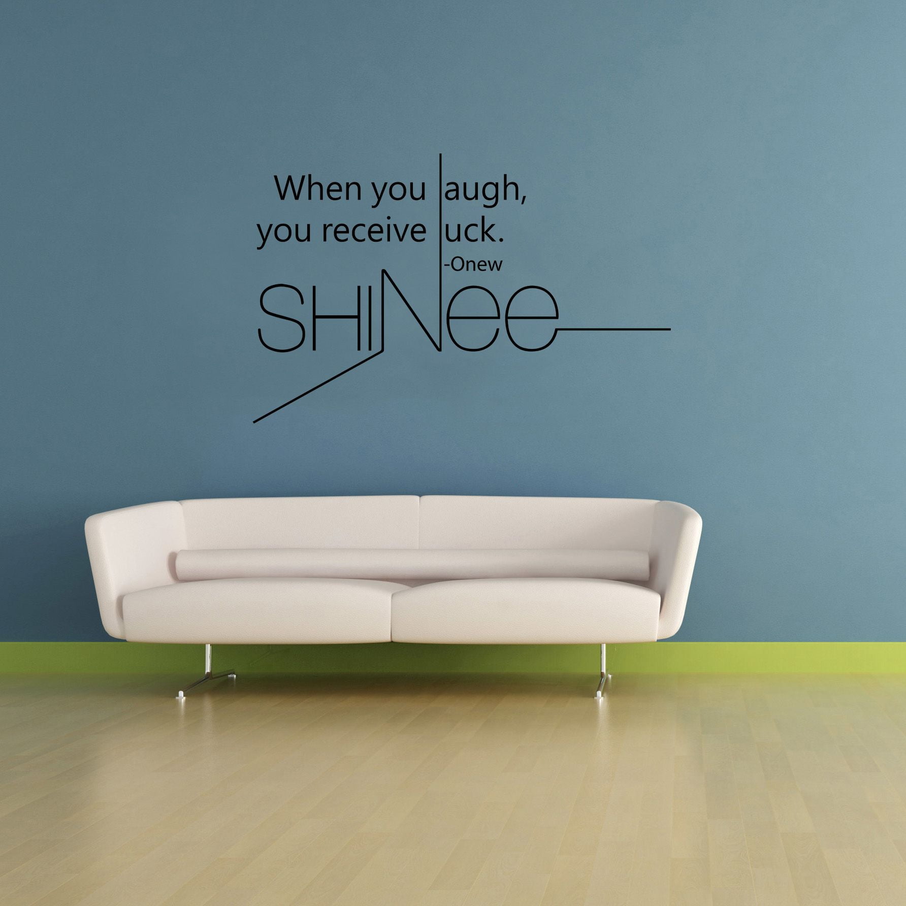 Shinee Onew KPOP Band Song Wall Decals Music Artist Song Lyrics Singer ...