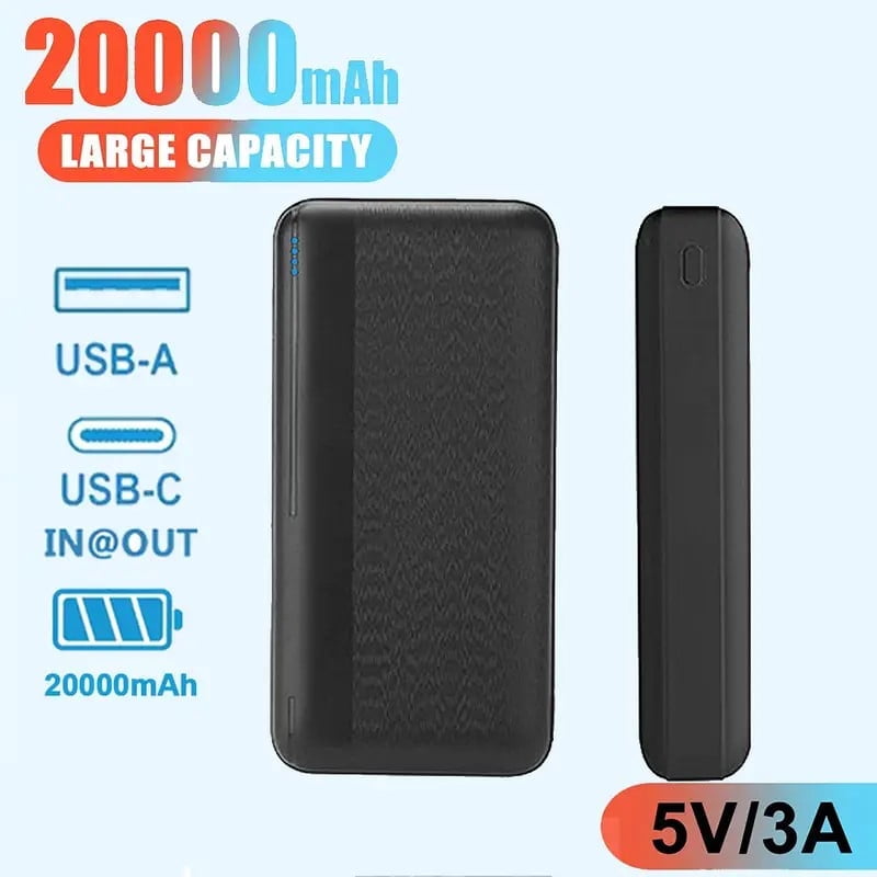 Shinefuture 20000mAh Fast Charging Power Bank, 15 W Battery Charger ...